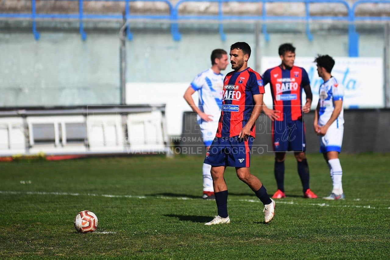 Taranto, Nicolas Rizzo: "Ad Aversa penseremo solo a vincere sul campo ...